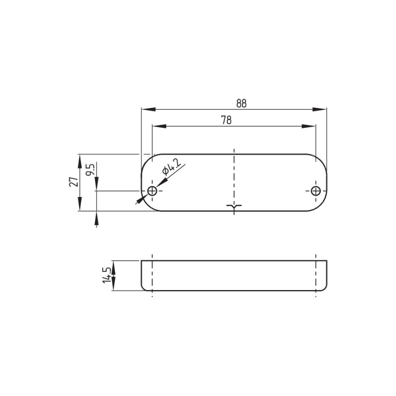 Sensor de seguridad magnético BPS 40S-1 (Iman actuador) - Tecnoquímica ...